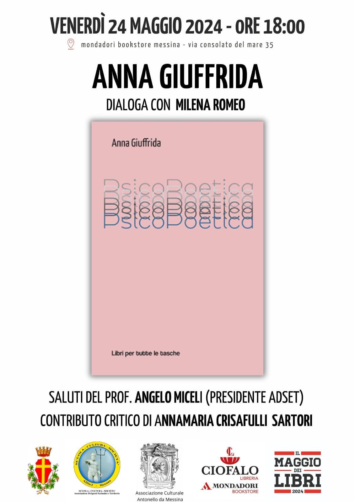 Psicopoetica, Anna Giuffrida dialoga con Milena Romeo - Adset